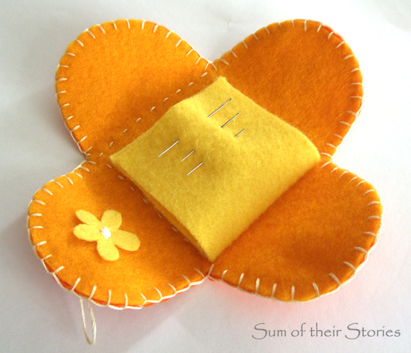 Hand Stitched Felt Needle Case Tutorial — Sum of their Stories Craft Blog