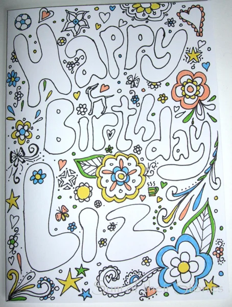 Doodle Card — Sum of their Stories Craft Blog
