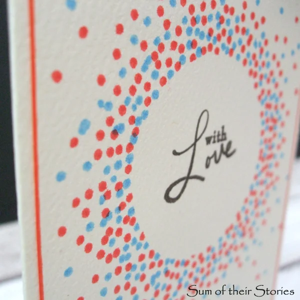 Dotty Greeting Card Tutorial — Sum of their Stories Craft Blog