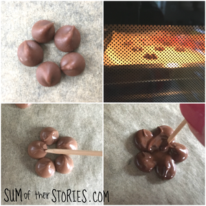 Chocolate Chip Flowers — Sum of their Stories Craft Blog