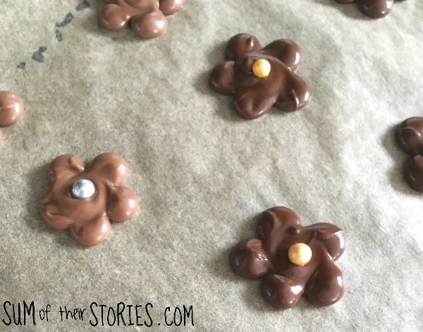Chocolate Chip Flowers — Sum of their Stories Craft Blog