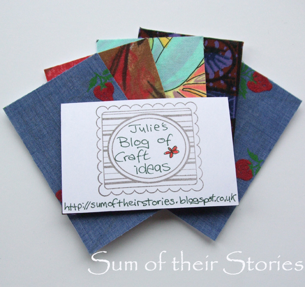 Recycled Business Cards — Sum of their Stories Craft Blog