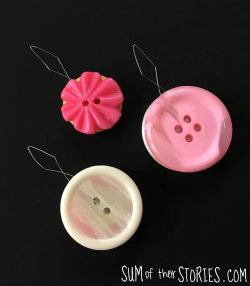 How to Make a Vintage Button Needle Minder and Needle Threader — Sum of ...