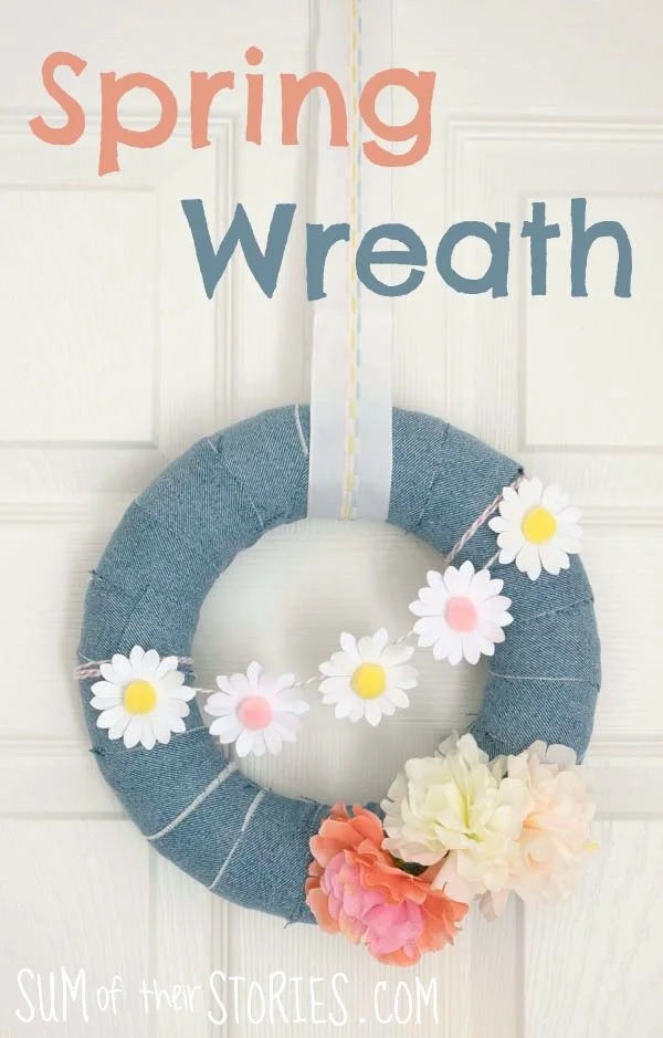Spring Easter Wreath — Sum of their Stories Craft Blog