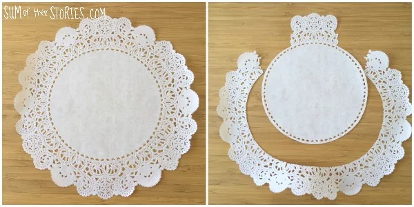 How to make a paper doily envelope birthday card — Sum of their Stories ...