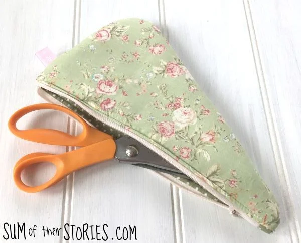Simple Embroidery Scissor Case Tutorial — Sum of their Stories Craft Blog