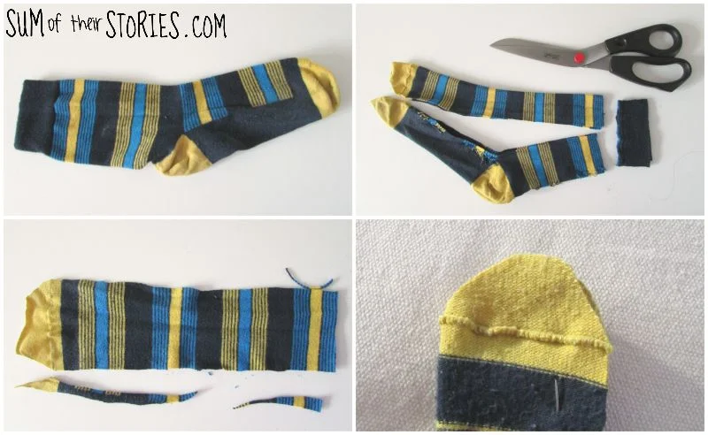 Sew a Softie - Mini Sock Snake — Sum of their Stories Craft Blog