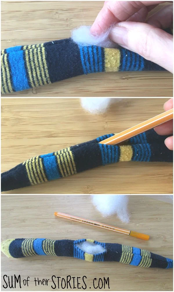 Sew a Softie - Mini Sock Snake — Sum of their Stories Craft Blog