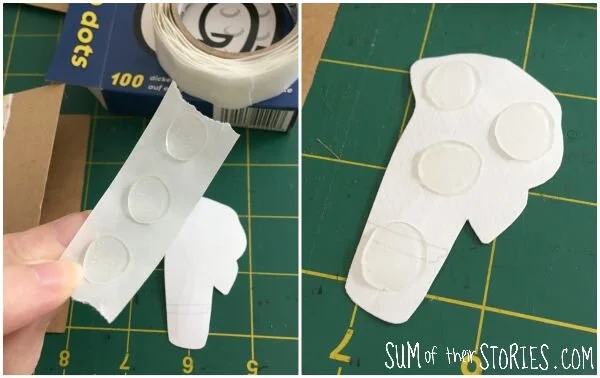 Foam pads or 3D Glue Dots? — Sum of their Stories Craft Blog