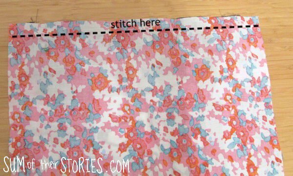 How to make a Drawstring Toy Bag — Sum of their Stories Craft Blog