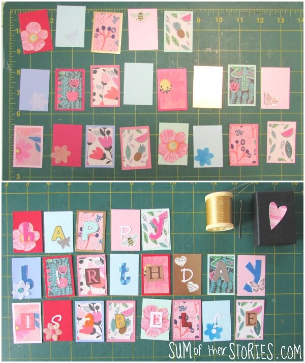 Bunting in a Box Birthday Card — Sum of their Stories Craft Blog