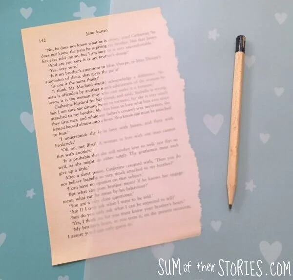 Altered Book, Blackout or Found Poetry — Sum of their Stories Craft Blog