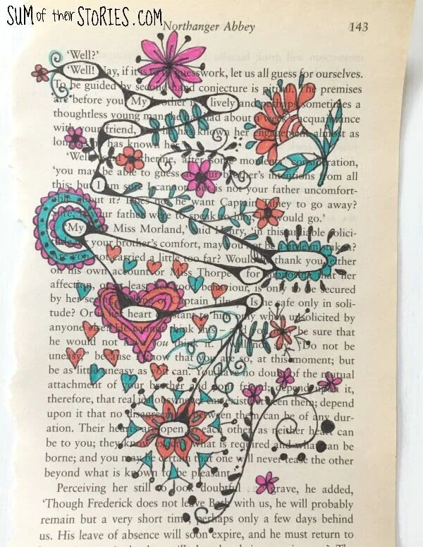 Altered Book, Blackout or Found Poetry — Sum of their Stories Craft Blog