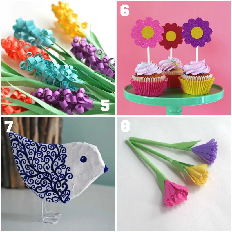 Over 30 of the Sweetest Spring Crafts — Sum of their Stories Craft Blog
