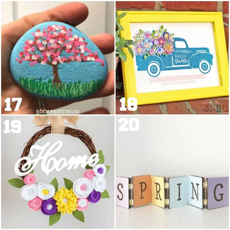 Over 30 of the Sweetest Spring Crafts — Sum of their Stories Craft Blog