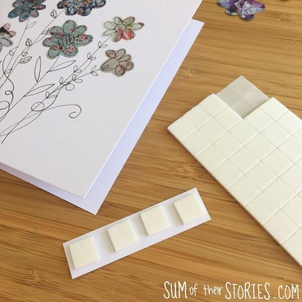Pretty Greeting Cards made with Recycled Magazines — Sum of their ...