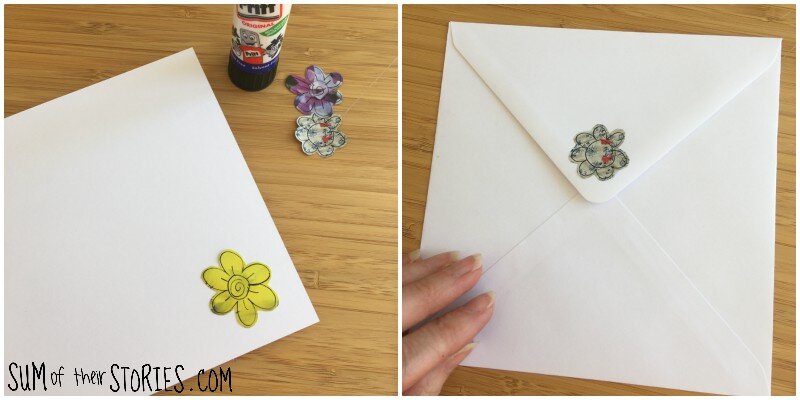 Pretty Greeting Cards made with Recycled Magazines — Sum of their ...