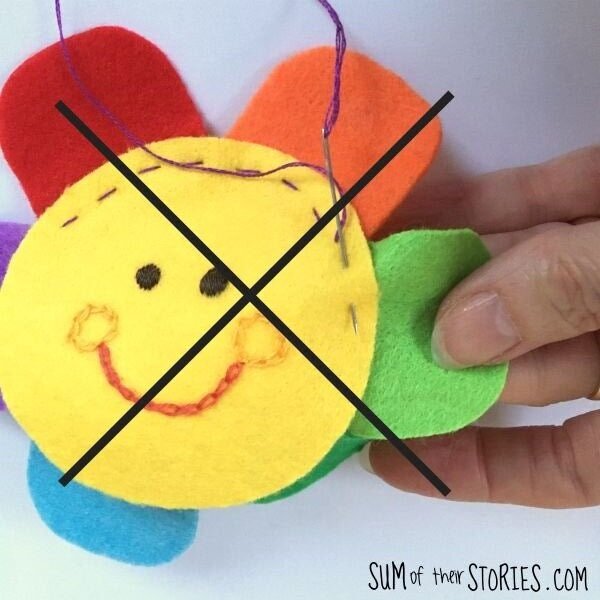 Rainbow Flower - Sew a Softie — Sum of their Stories Craft Blog