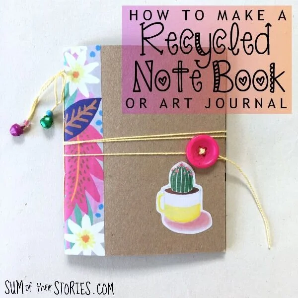 Simplified Junk Journal from Recycled Materials — Sum of their Stories ...
