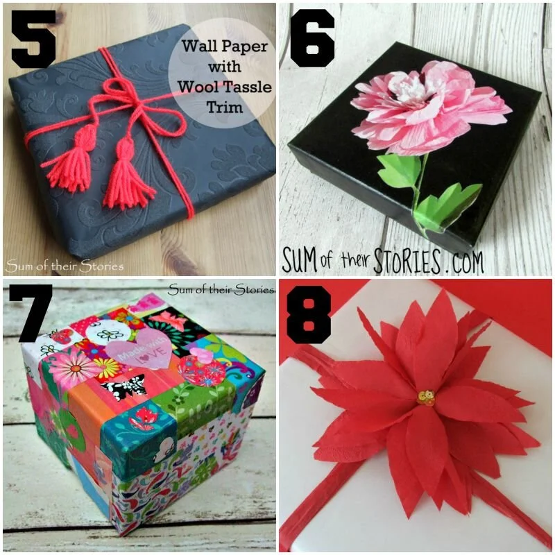 Recycled Gift Wrapping Ideas — Sum of their Stories Craft Blog