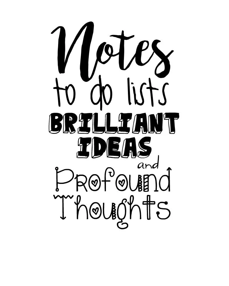 Fun Quote Notebook DIY — Sum of their Stories Craft Blog