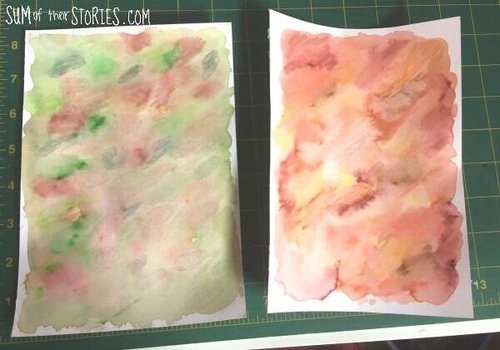 Doodled Paper Autumn Leaves — Sum of their Stories Craft Blog