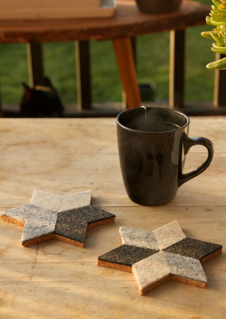 Geometric Coasters you can make yourself — Sum of their Stories Craft Blog