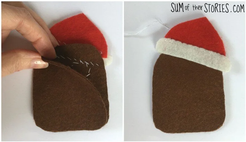 How to make a Mini Felt Robin - Festive Sew a Softie — Sum of their ...