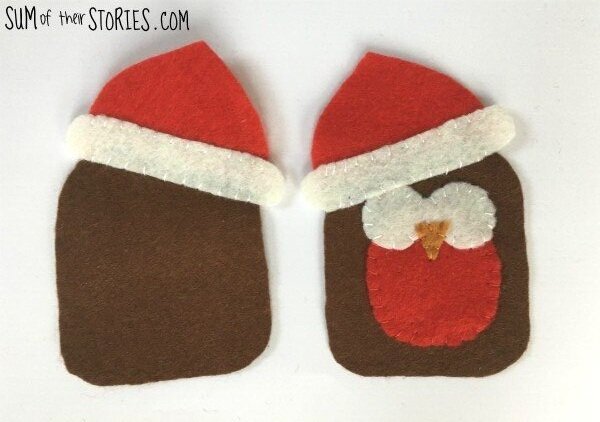 How to make a Mini Felt Robin - Festive Sew a Softie — Sum of their ...