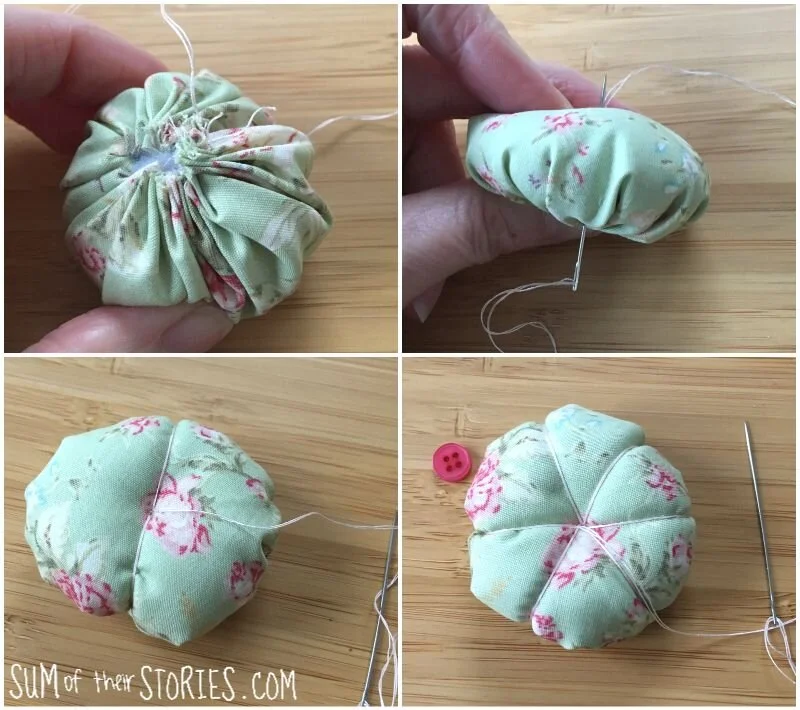 How to make a cute mini pincushion — Sum of their Stories Craft Blog