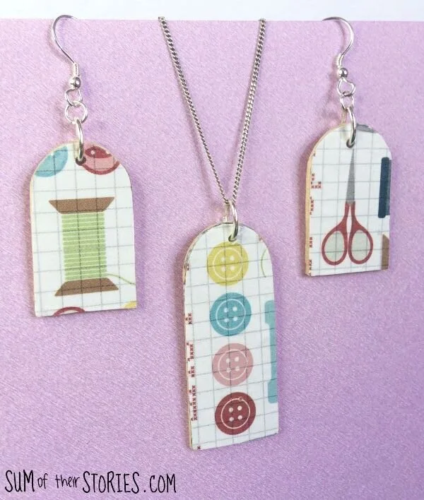 How to make popsicle stick jewellery — Sum of their Stories Craft Blog