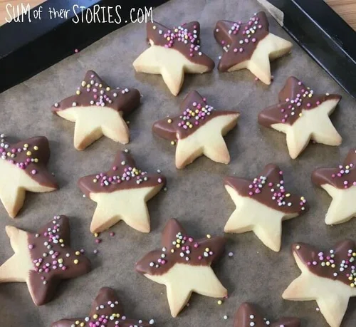 Easy shortbread biscuit recipe — Sum of their Stories Craft Blog