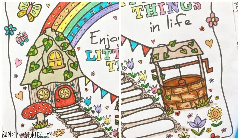 Fairy Garden Free Printable Colouring Page — Sum of their Stories Craft ...
