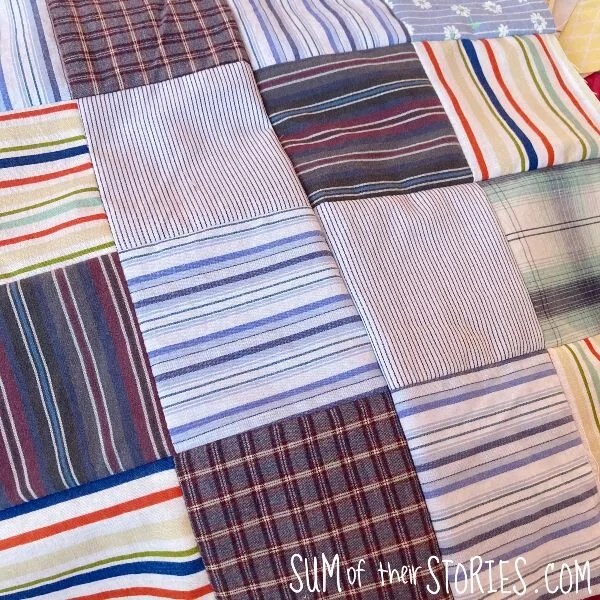 How to use striped fabric to make a woven effect patchwork — Sum of ...