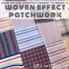 How to use striped fabric to make a woven effect patchwork — Sum of ...