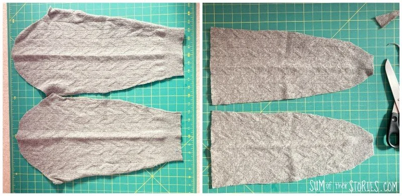 How to Make an Upcycled Scarflette — Sum of their Stories Craft Blog