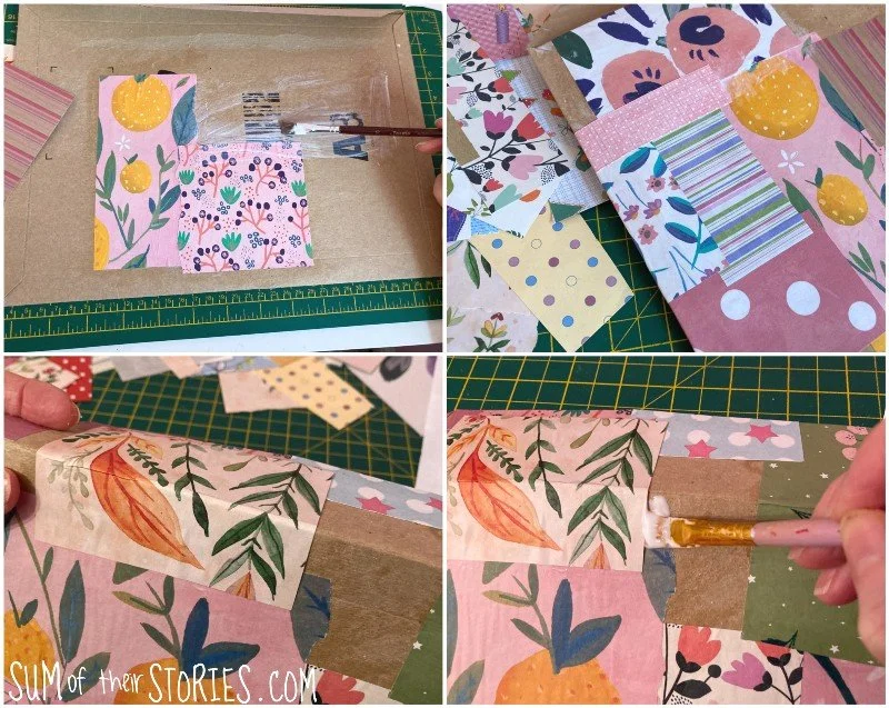 Decorative Envelope Folder Upcycle — Sum of their Stories Craft Blog