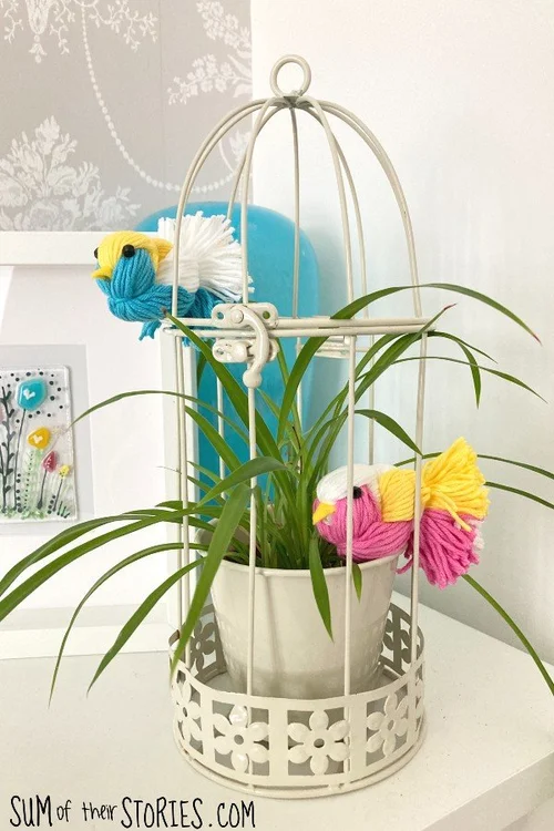 How to make Yarn Birds — Sum of their Stories Craft Blog