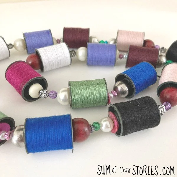What to do with empty plastic thread spools — Sum of their Stories ...