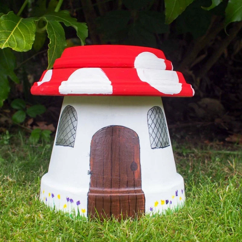 Fairy Toadstool House Craft Ideas — Sum of their Stories Craft Blog