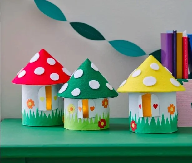 Fairy Toadstool House Craft Ideas — Sum of their Stories Craft Blog