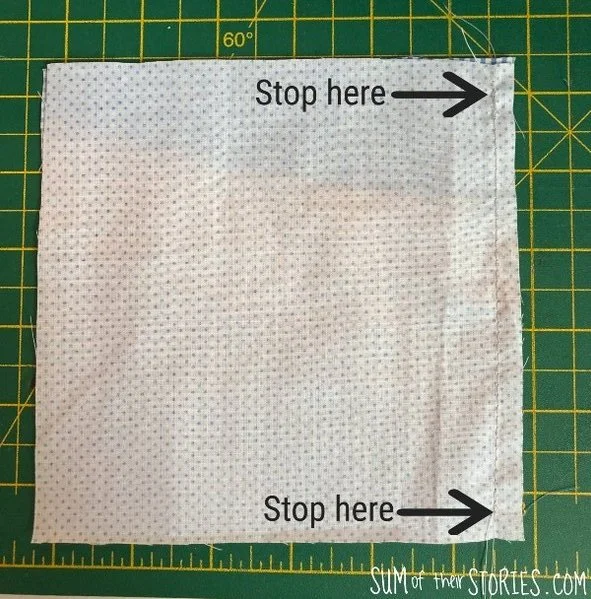 How to make a Square Drawstring Bag with Boro Style Decoration — Sum of ...