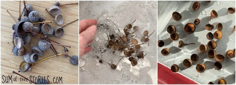 How to make felted acorns — Sum of their Stories Craft Blog