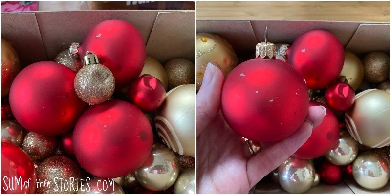 21 ways to upcycle old Christmas baubles — Sum of their Stories Craft Blog