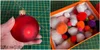 Pom Pom Christmas Bauble Upcycle — Sum of their Stories Craft Blog