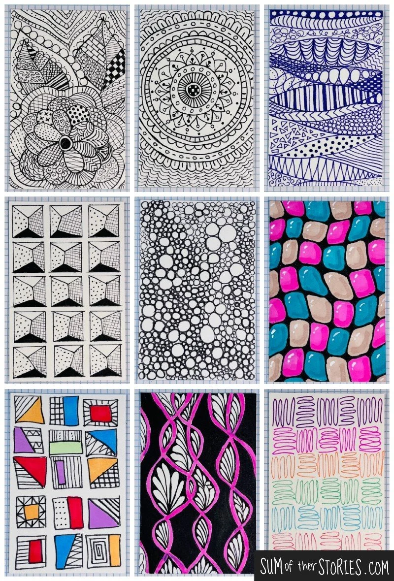 146 Mini Art Ideas — Sum of their Stories Craft Blog