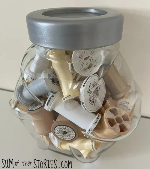 What to do with empty plastic thread spools — Sum of their Stories ...