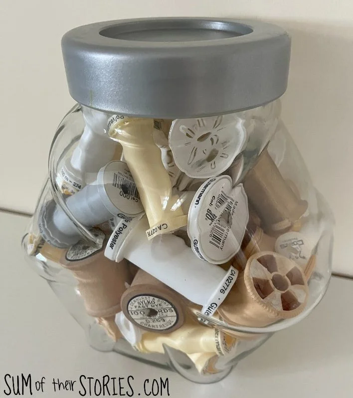 What to do with empty plastic thread spools — Sum of their Stories ...