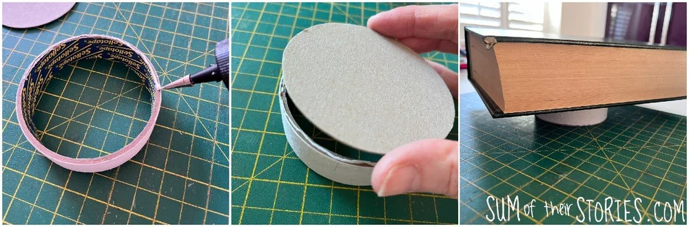 How to make trinket dishes from empty tape rolls — Sum of their Stories ...