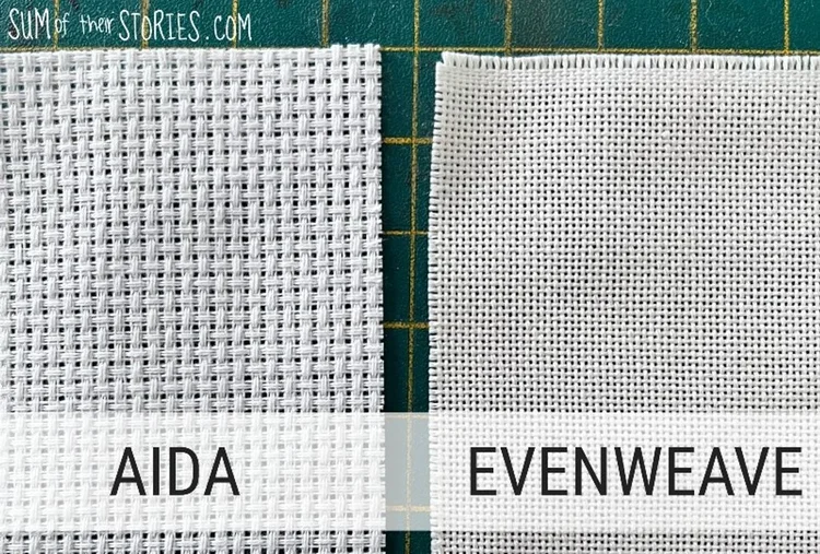 Tip to use really small pieces of cross stitch fabric — Sum of their ...